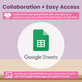 Reading Tracker Spreadsheet for Google Sheets – Abby Organizes